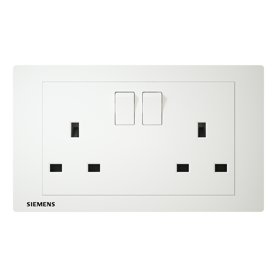 DELTA®relfa - 13A Twin Gang Switched Socket with Indicator – Partner ...